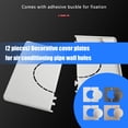 100x100mm Decorative Air Conditioning Pipe Cover Air Conditioning Port ...