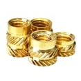 1Pcs M2 M2.5 M3 M4 M5 M6 M8 Brass Insert Nut Hot Melt Knurled Thread ...
