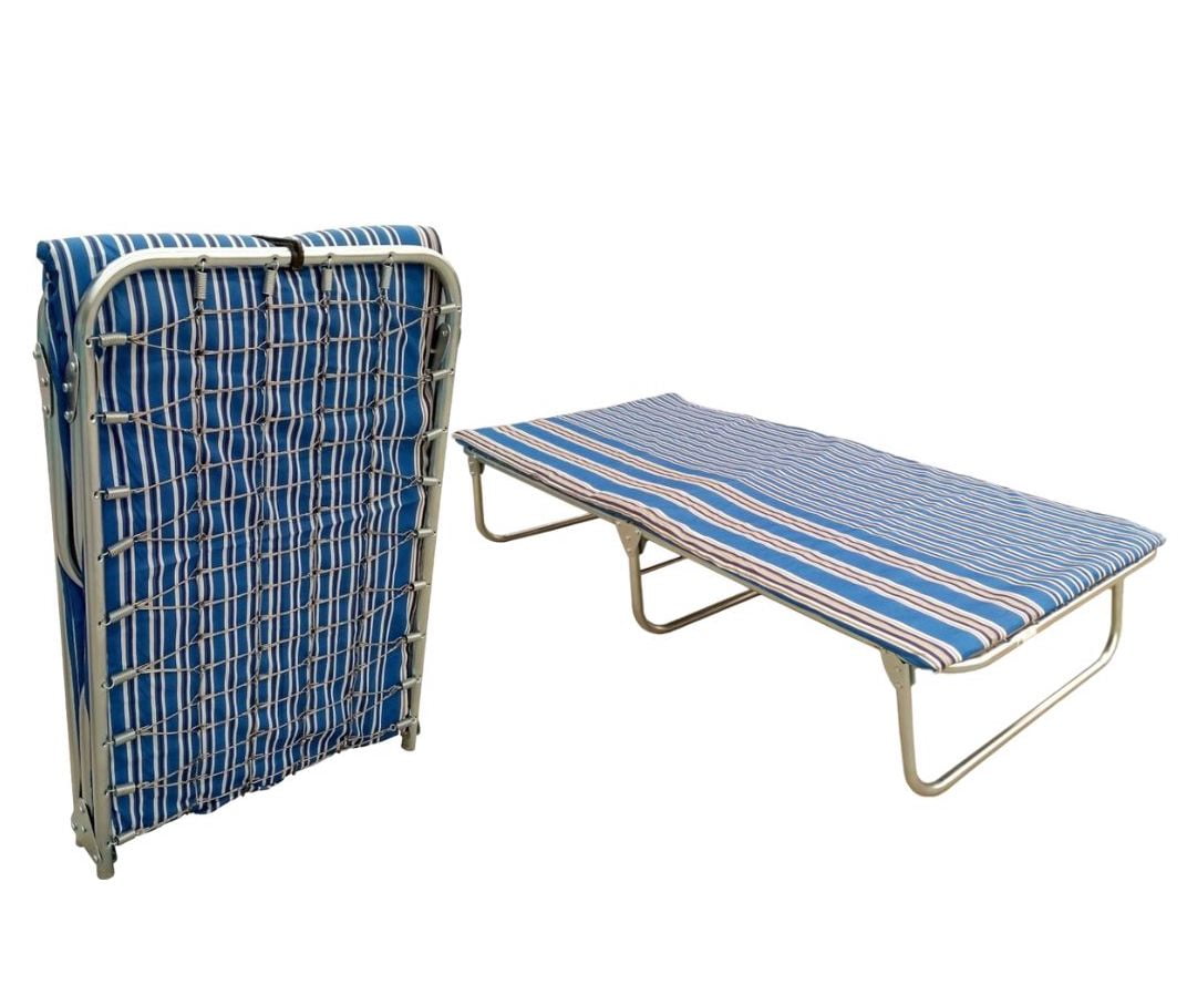 Catre Plegable JACO con Colchoneta Super Resistente De Franjas Modelo ...
