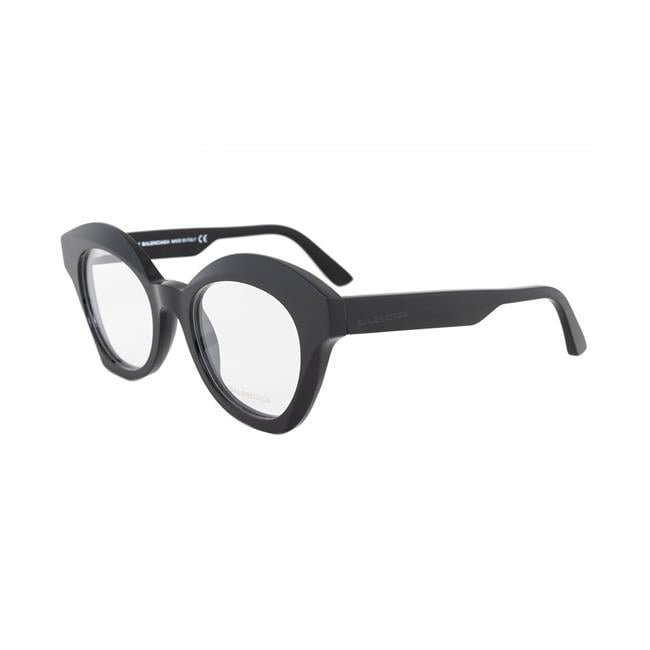 Balenciaga BAL-OPTG-BA5082-001-49 Oversized Cat Eye Eyeglasses Frames ...