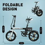 COLORWAY BK35M Foldable E-Bike, 16 inch, 350W, Max. Range 16-37MILE ...