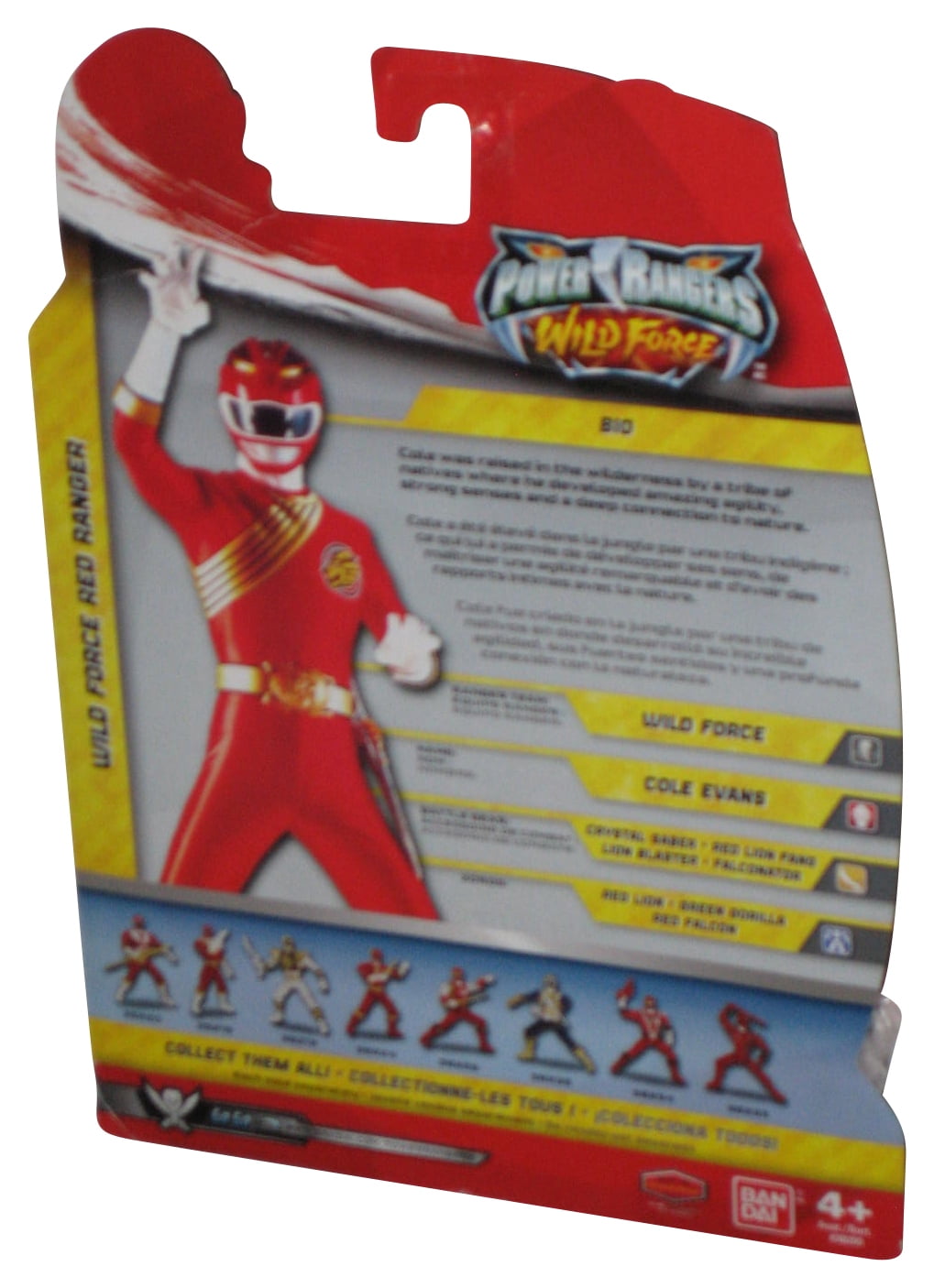 Power Rangers Wild Force Red Ranger