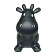 Black Cow Bounce & Ride-on Inflatable Hopper Toy with Pump - Walmart.com