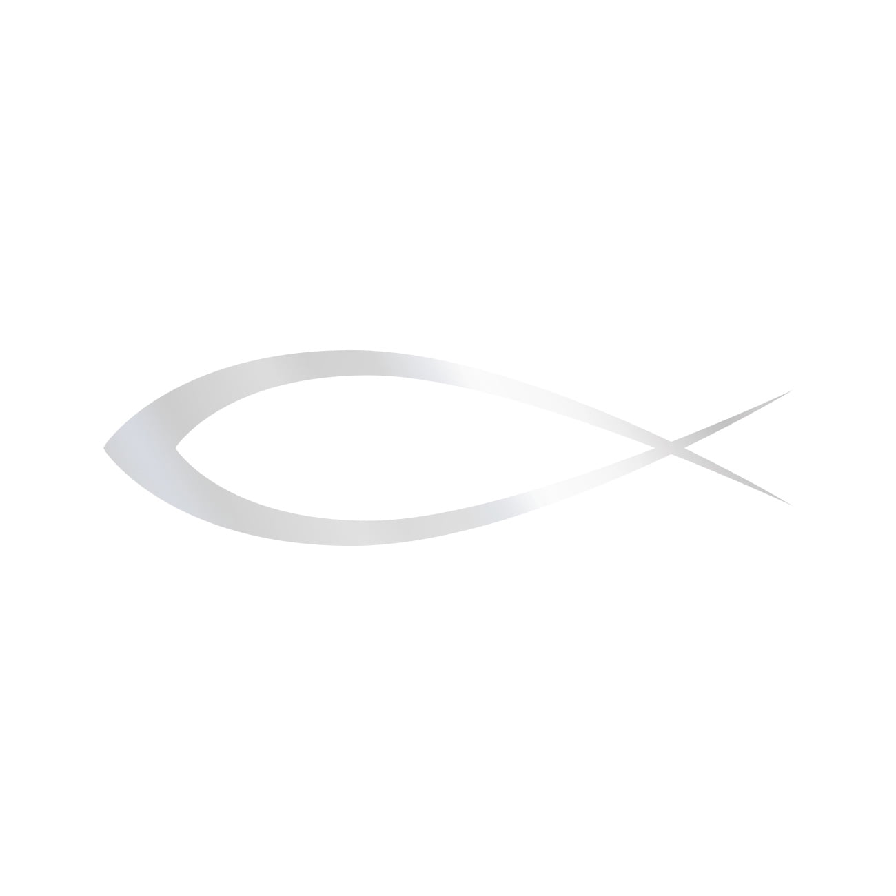 Jesus Fish Sticker Decal Die Cut - Self Adhesive Vinyl - Weatherproof ...