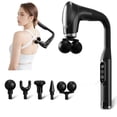7-Shape Curved Massager – Cordless Full Body Massager with 4 Heads, 5 ...