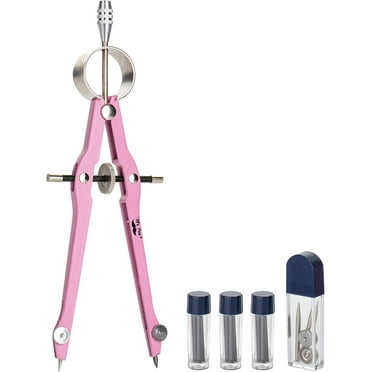 Mr. Pen- Professional Geometry Compass with Lock, Free Lifetime Lead ...