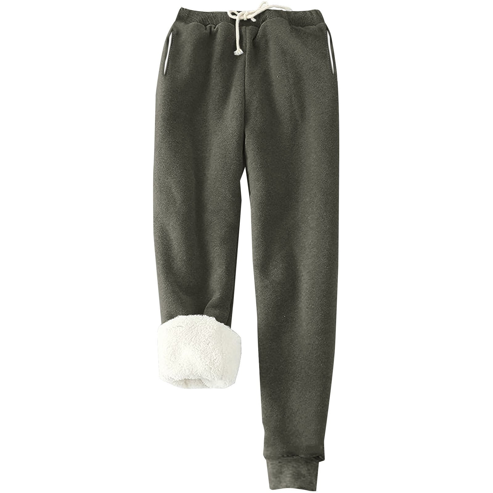 Click here for Dndif Womens Solid Color Fleece Lined Sweatpants... prices