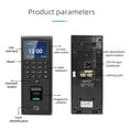 Biometric Fingerprint Access Control Keypad with Time Attendance for Access Control System ...