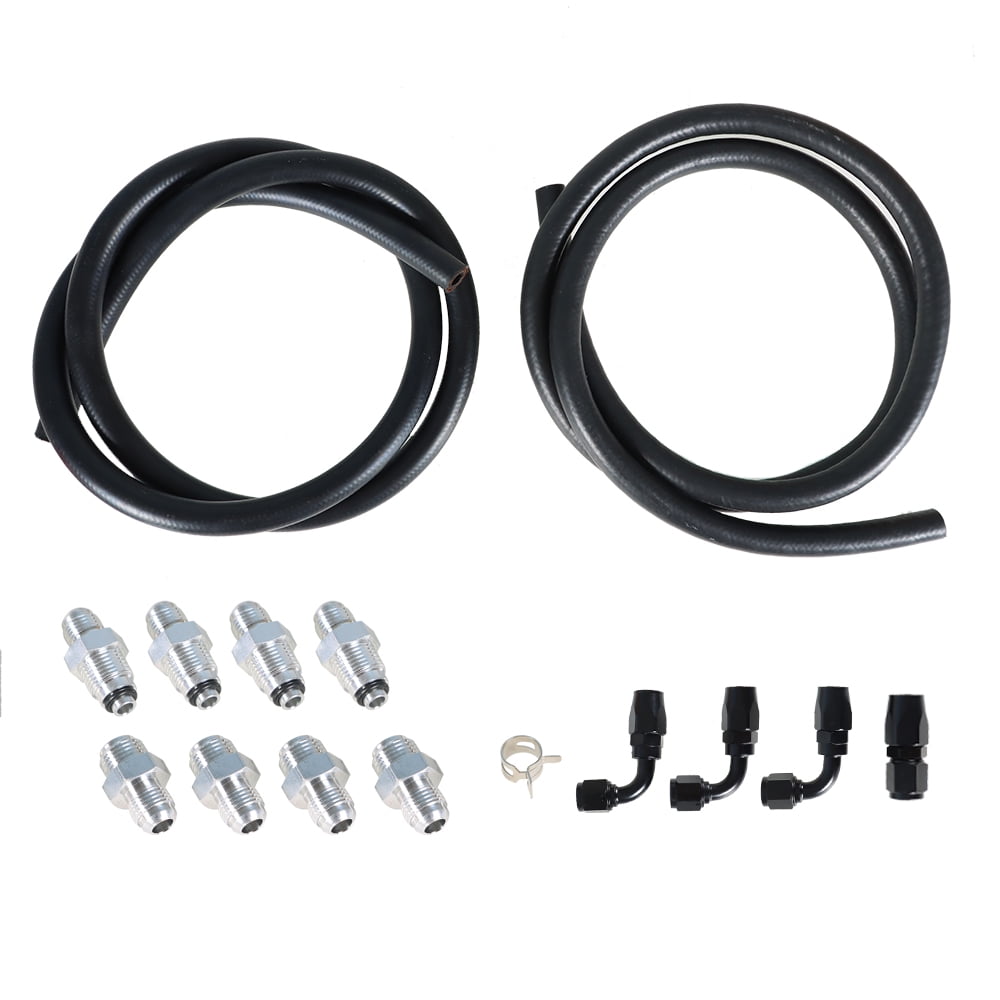 SEBLAFF Universal Power Steering Pump Hose Kit Replacement for GM LS ...