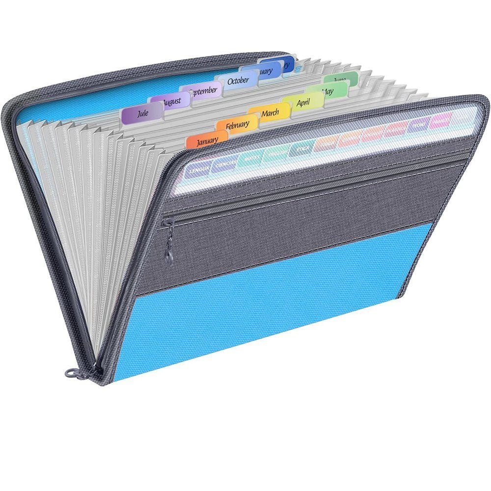 Document FolderA413Compartments,Document PocketFolder FolderZipper ...