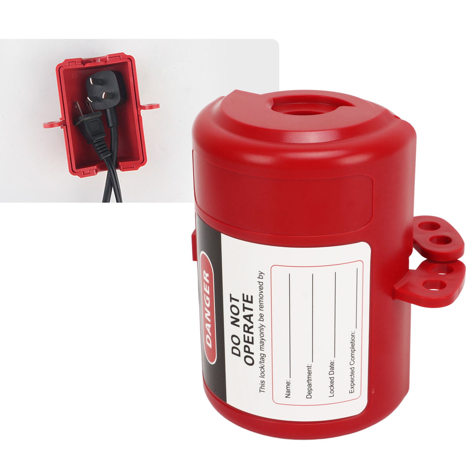 Bloqueo de enchufe eléctrico resistente al calor Dispositivo de bloqueo ...