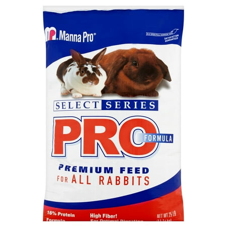 Manna Pro Feed For Rabbits, 25 Lb - Walmart.com
