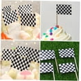 48pcs Racing Flag Toothpick Appetizers Picks Cupcake Toppers Race Car ...