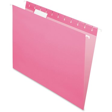 Smead Colored File Folders 1/3-Cut Tabs Pink 100/BX Letter (12643 ...