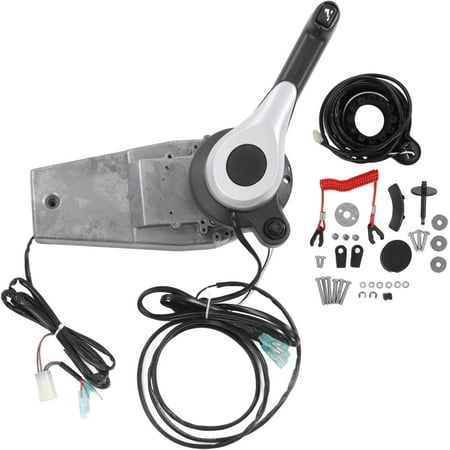 Boat Motor Remote Control Box Right Side Mount Outboard Remote Control ...