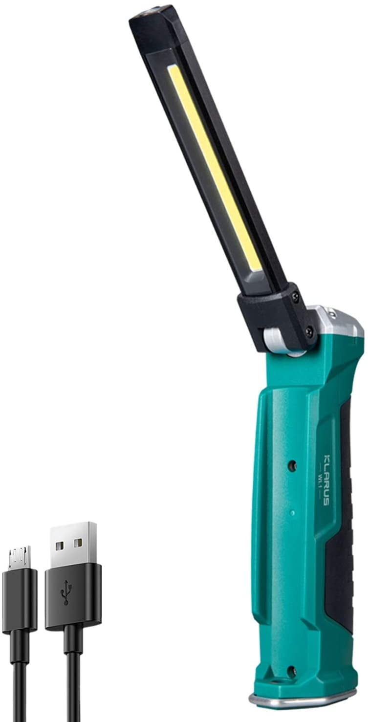 LED Work Light, 550 Lumens Rechargeable COB Work Light with Magnetic ...