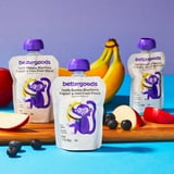 bettergoods Apple Banana Blueberry Yogurt and Oats Fruit Pouches, 3.17 oz, 10 Pack - Walmart.com