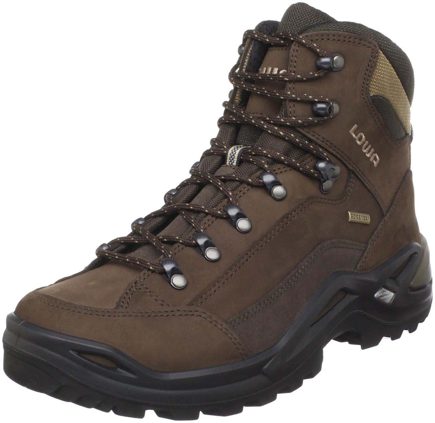 Lowa Renegade GTX Mid Hiking Boot - Expresso/Brown (Mens) - Walmart.com
