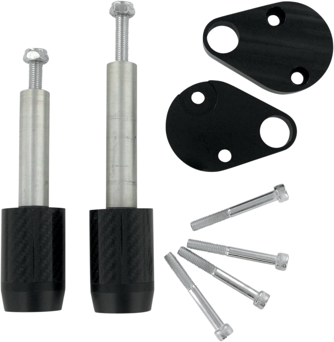 POWERSTANDS RACING Frame Slider Set Carbon Fiber 05-00917-41 - Walmart.com
