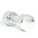 CAP Barbell Chrome Dumbbell with Contoured Handle, Single, 25 lbs ...