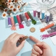 15 Colors Glass Seed Beads 1.5mm Round Mini Beads Opaque Spacer Bead ...
