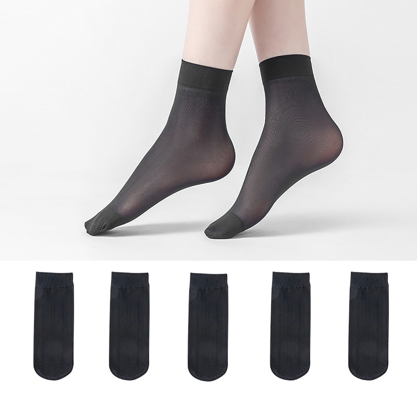 Click here for Endives Socks 10 Pack Womens Nylon Socks Ankle Hig... prices