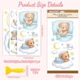 3Pcs PVC Waterproof Decorative Stickers Self Adhesive Decals for ...