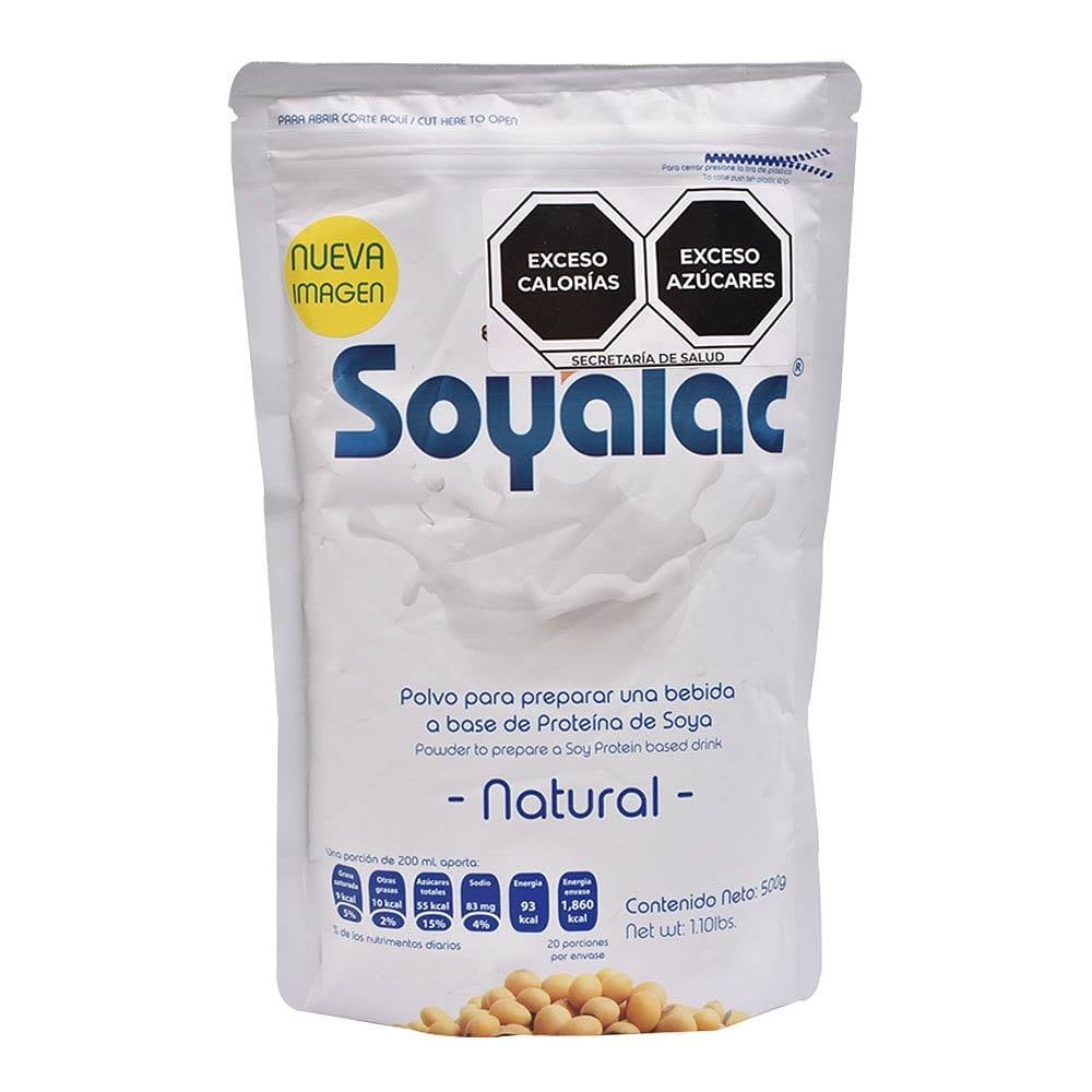 Bebida Soyalac en polvo sabor natural 500 g | Walmart en línea