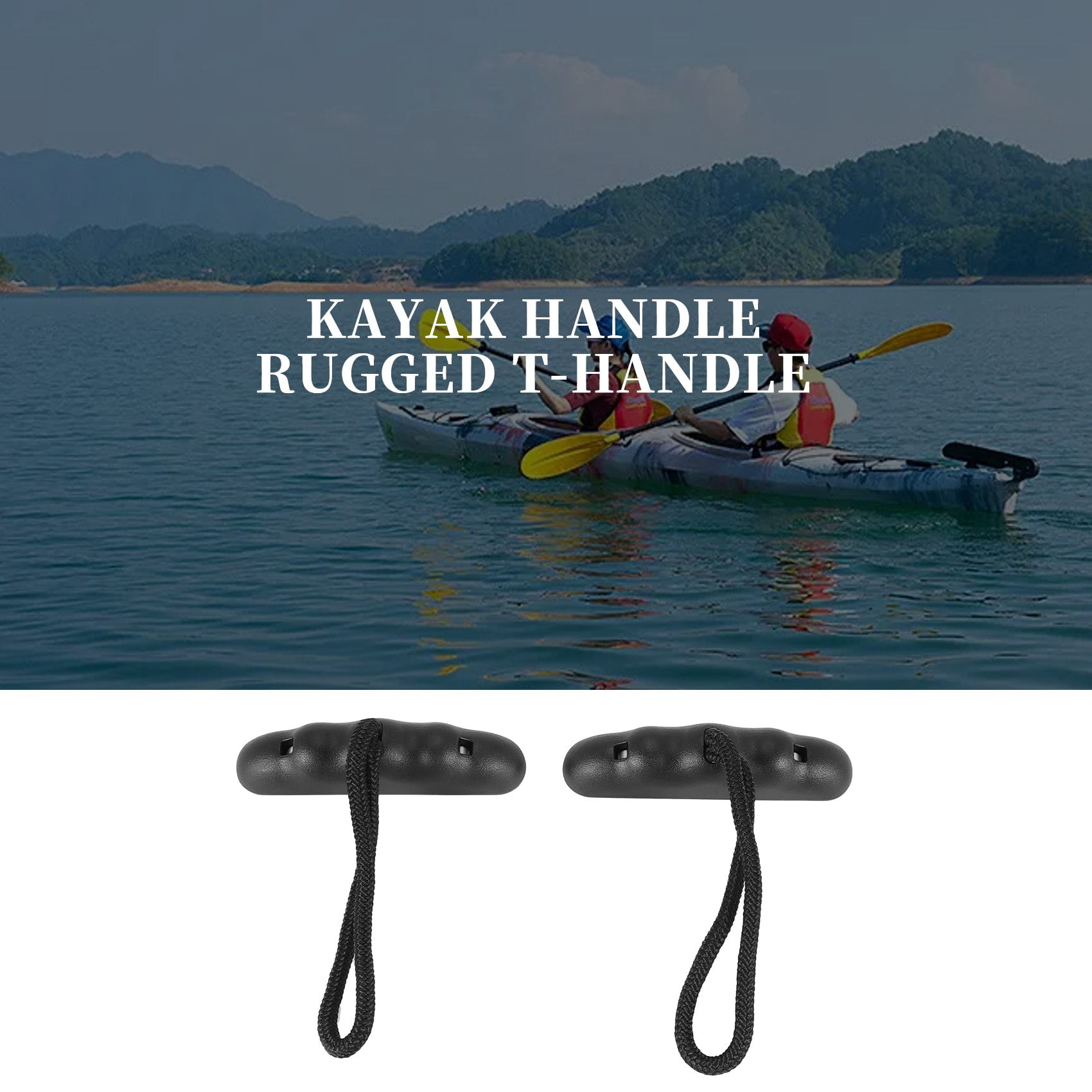 TUEHUTDE Kayak Handles 4 Pack,Kayak Carry Handle Side Mount Kayak Handles