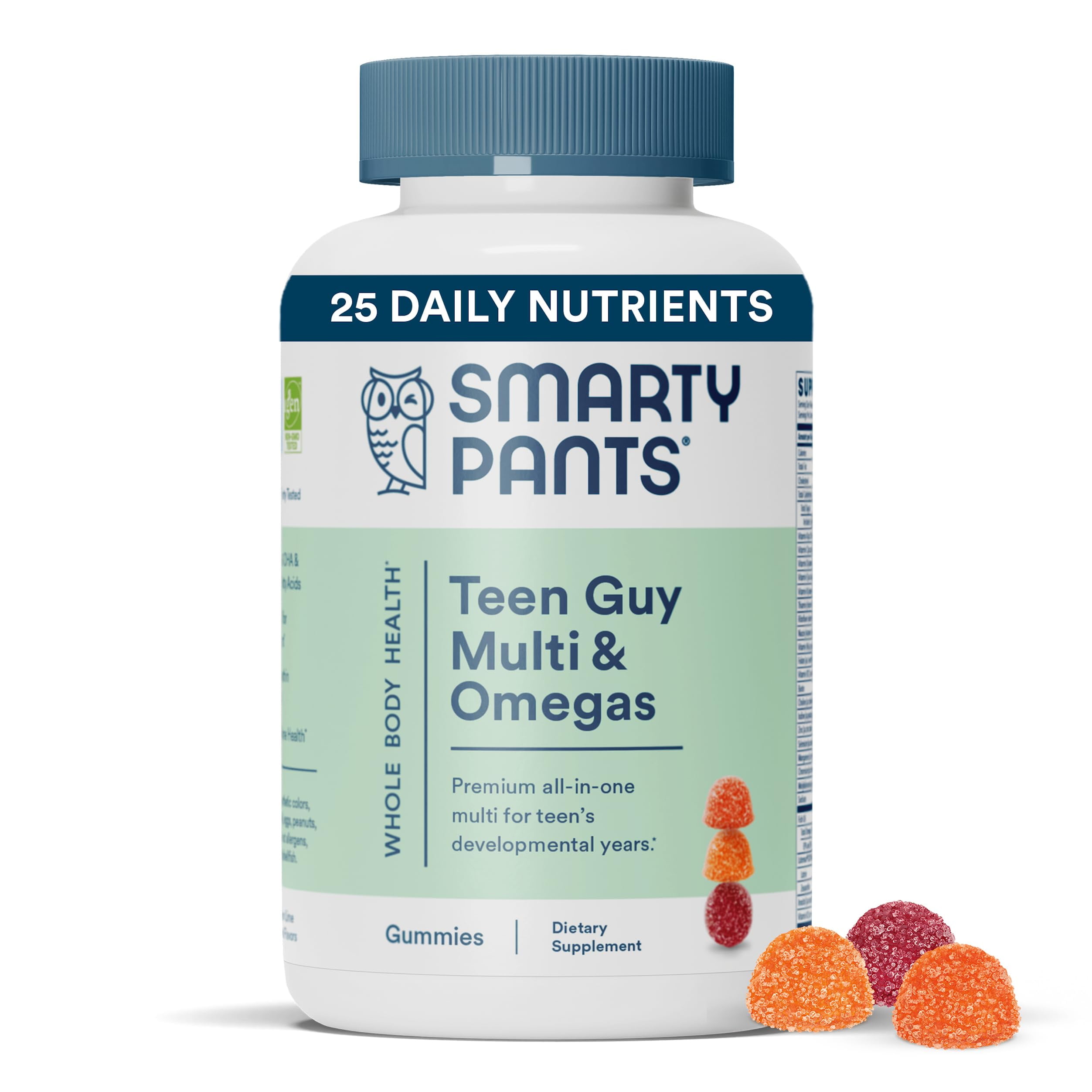 Gomitas multivitamínicas SmartyPants Teen Guy 120 unidades | Bodega ...
