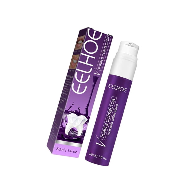 Purple Whitening Toothpaste Deeply Cleaning for Sensitive Teeth Gums ...