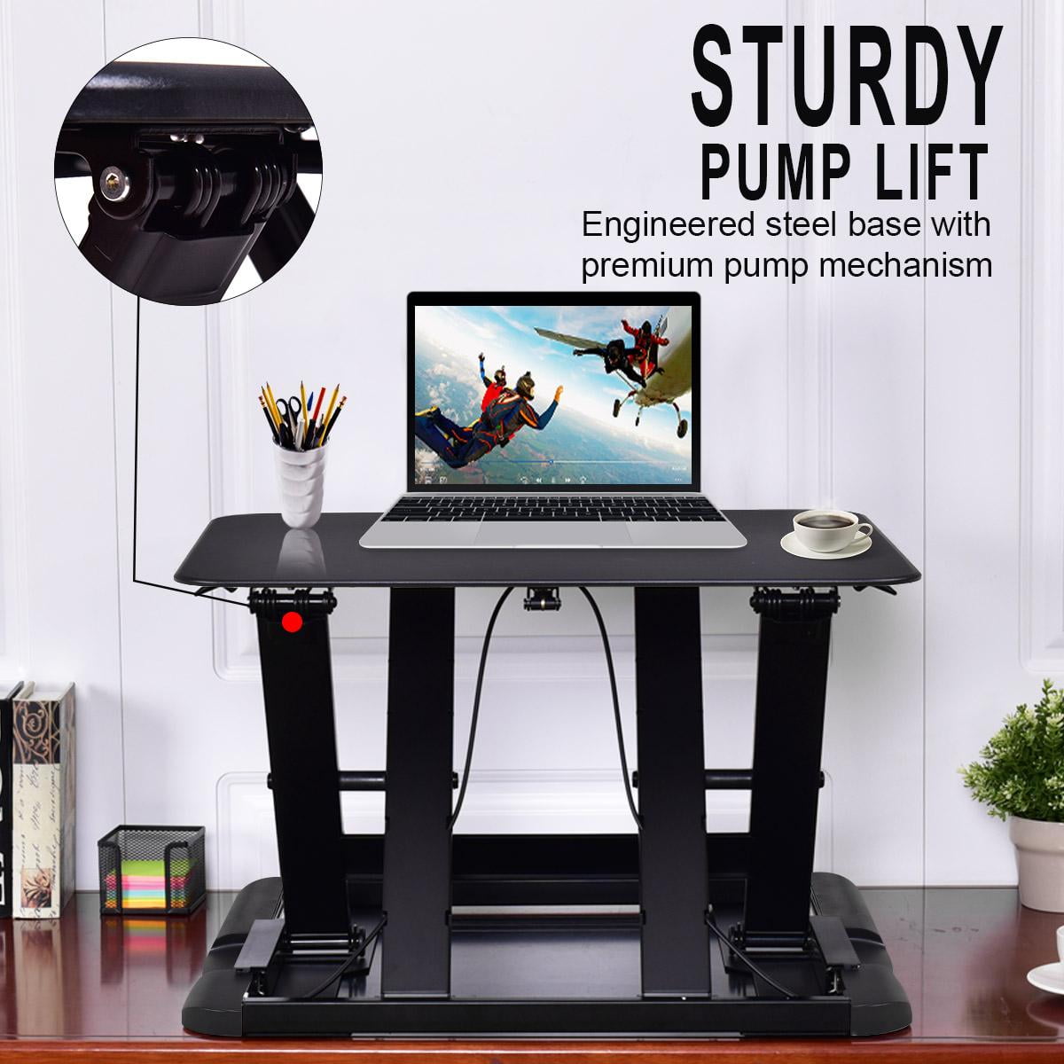 Buy Giantex Height Adjustable Standing Desk, Sit Stand Desk, Desktop ...