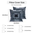 3D Optical Illusion Outdoor Pillow Covers 18x18 Inch Throw Pillow ...