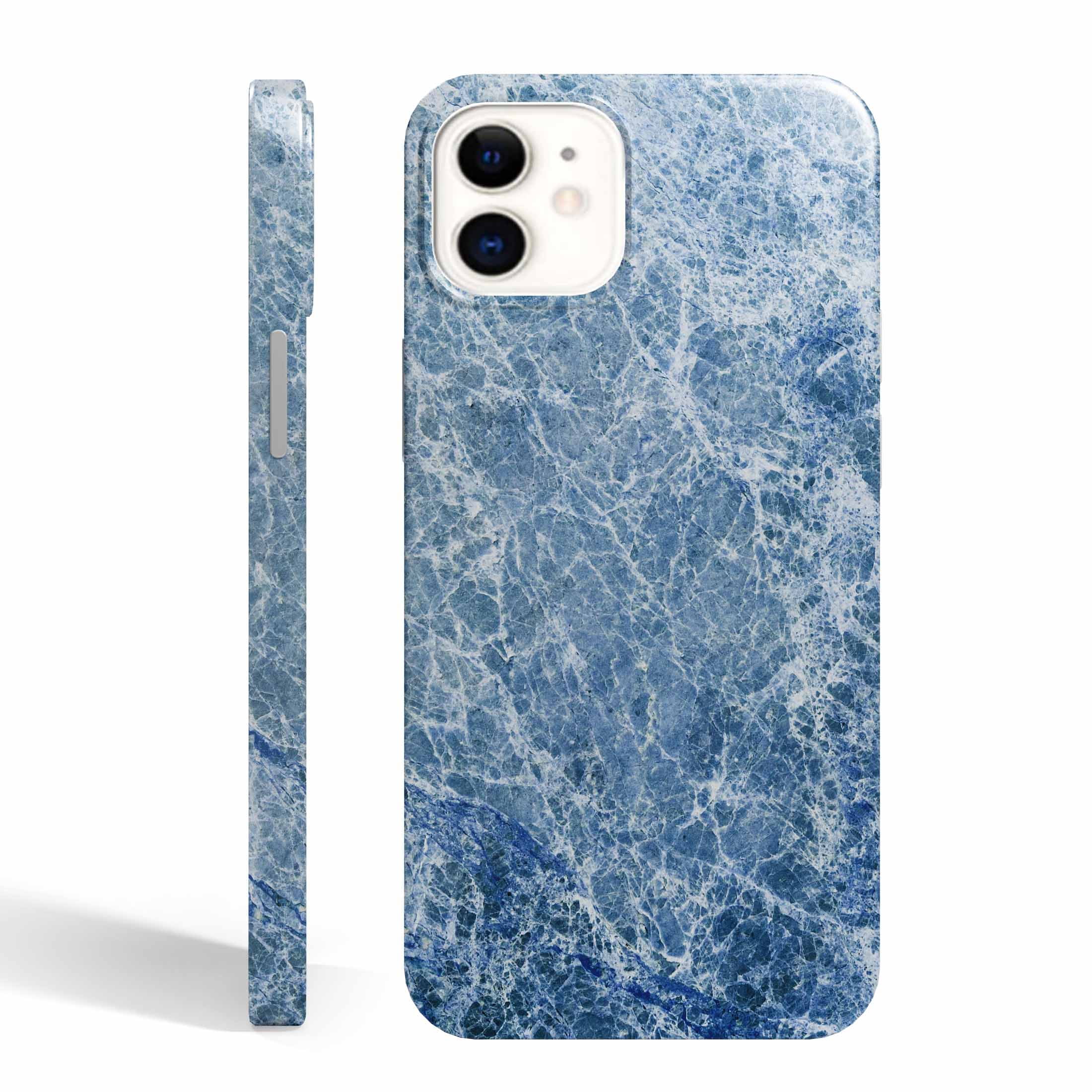 Tobelint Real Marble Texture Case for iPhone 12, Slim Full Protective ...