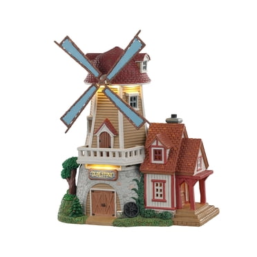 Harvest Valley Windmill, Set of 2 - By Lemax - Walmart.com