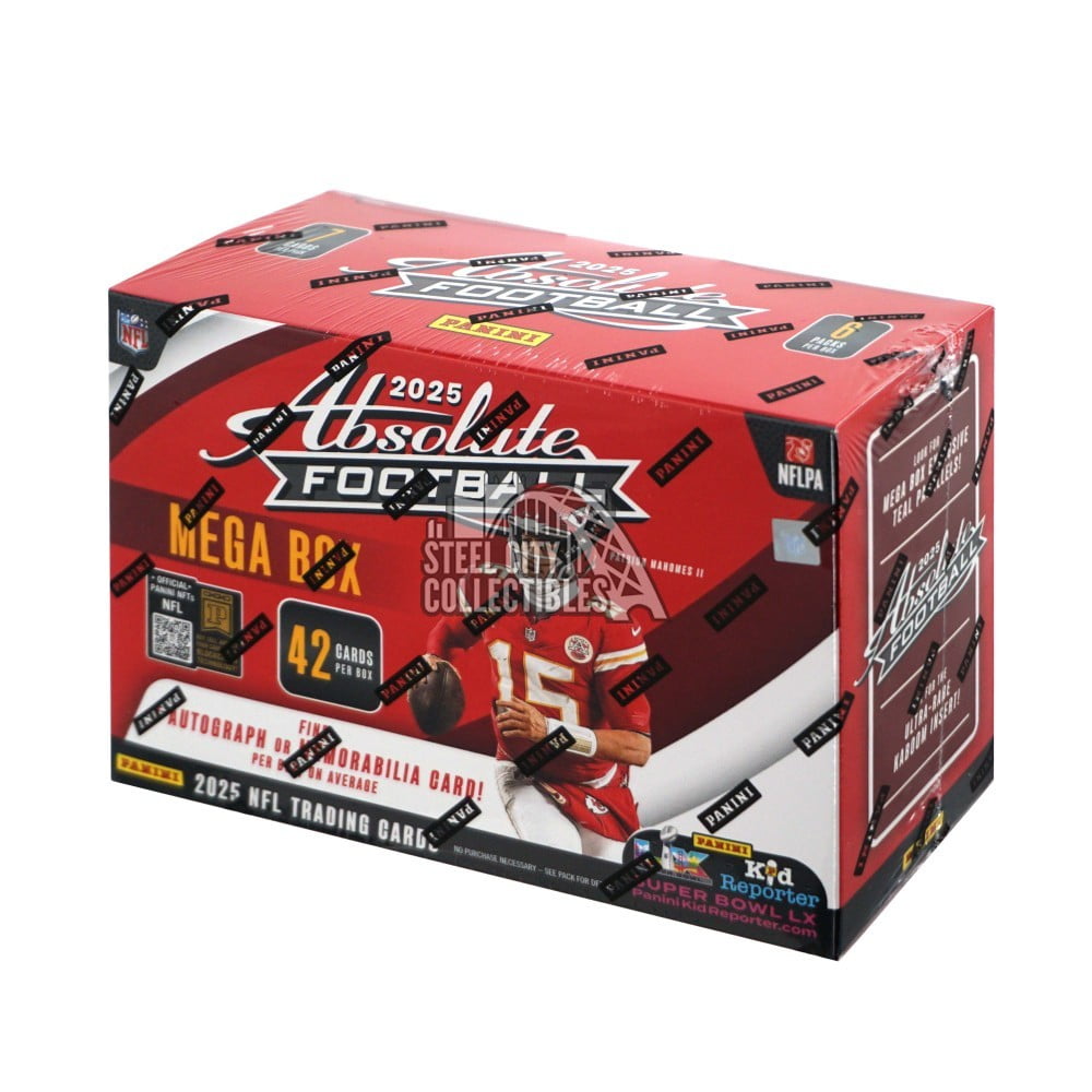 Panini 2025 Absolute Football Hobby Mega Box | Walmart en línea
