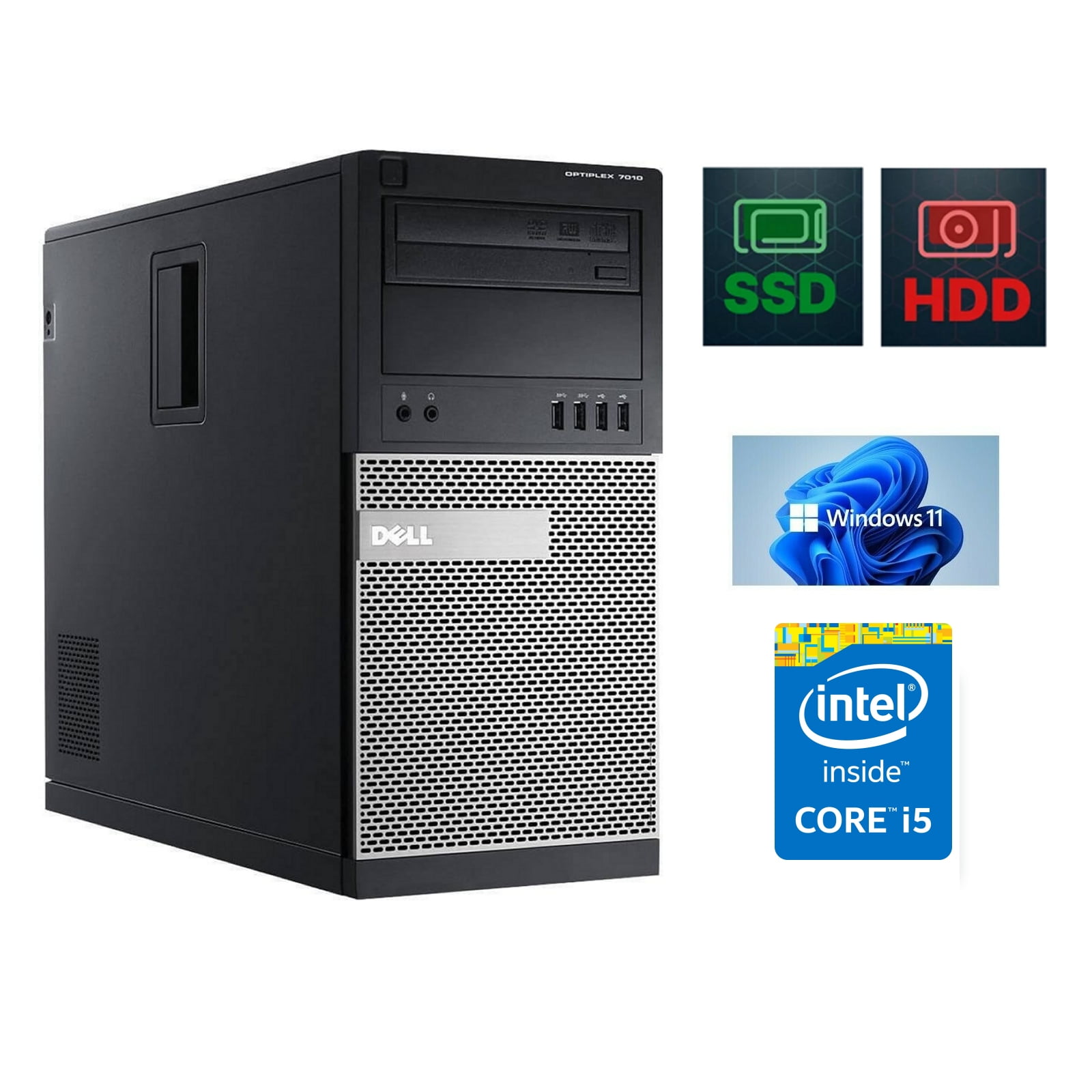 Restored Dell OptiPlex 7010 MT Desktop Computer Core i5 16GB Ram 240 ...