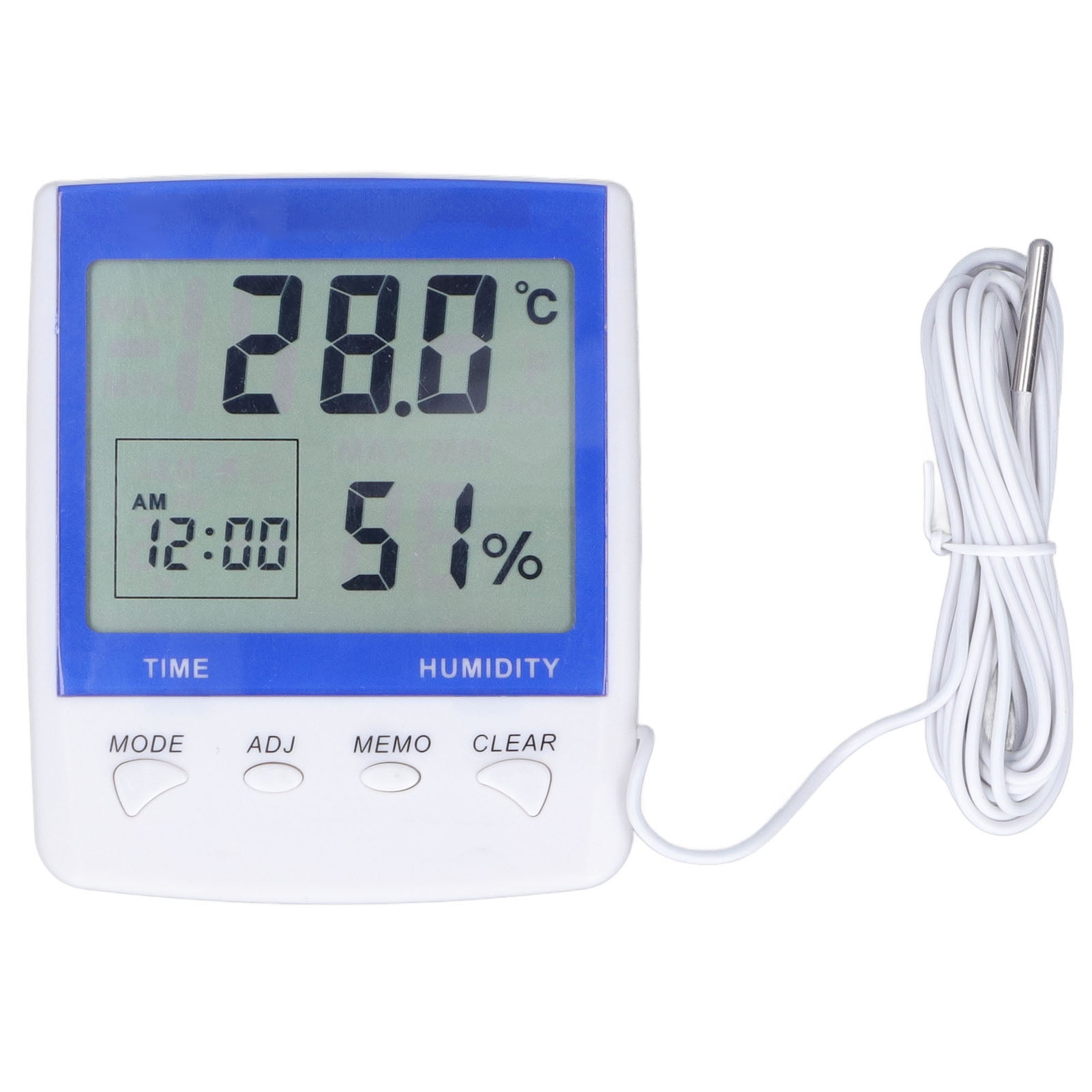 Higrómetro Digital, Termómetro Digital Lectura Clara Datos Precisos ...