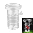 2PCS Fish Breeding Container Floating Breathable Design Isolation Box ...