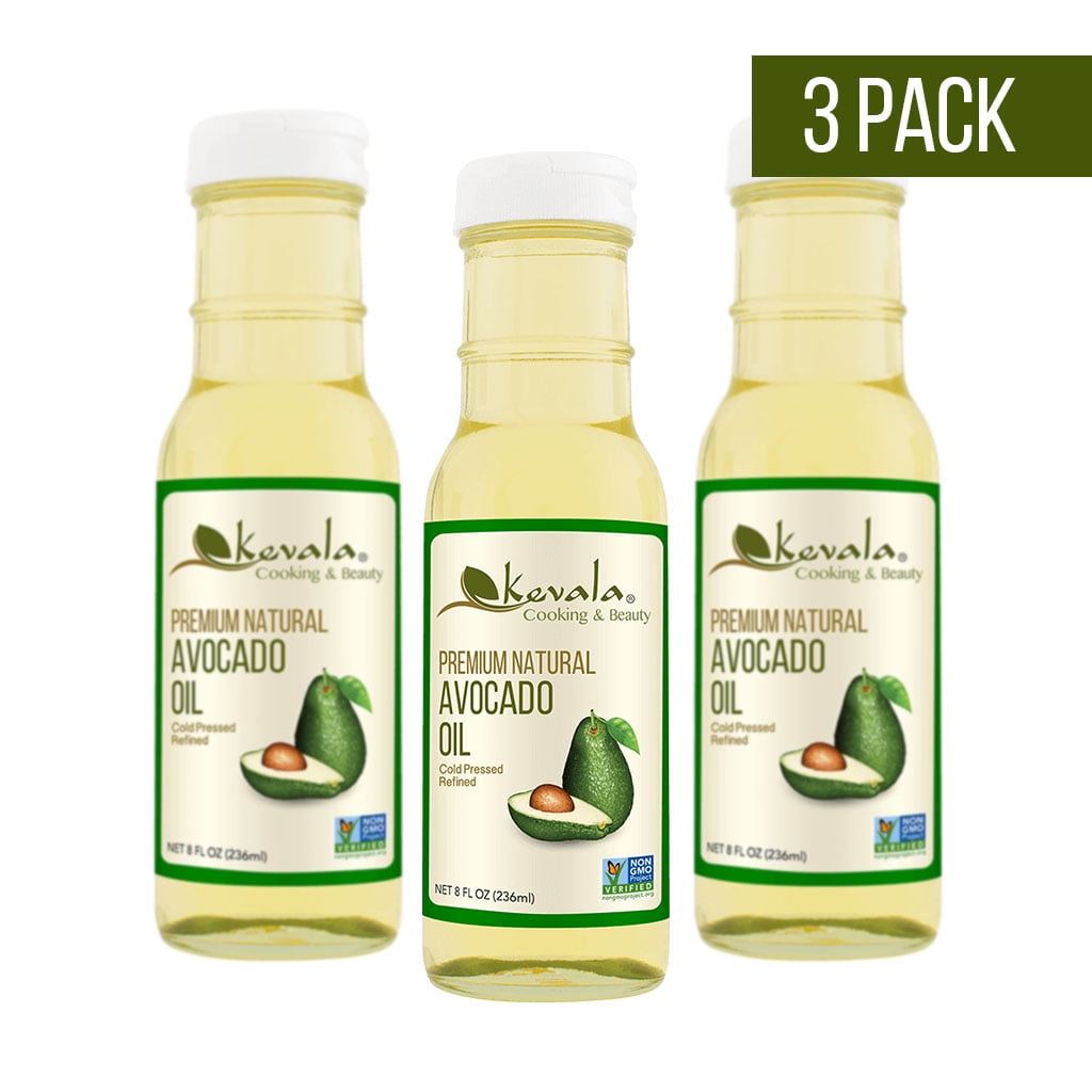 (3 Pack) Kevala Avocado Oil 8 fl oz - Walmart.com