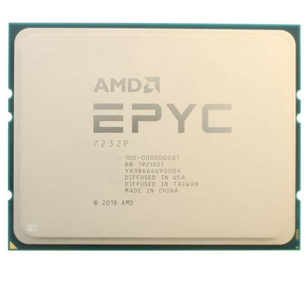 Procesador AMD EPYC 7232P 3.1 GHz 8 núcleos 16 hilos 120 W | Bodega ...