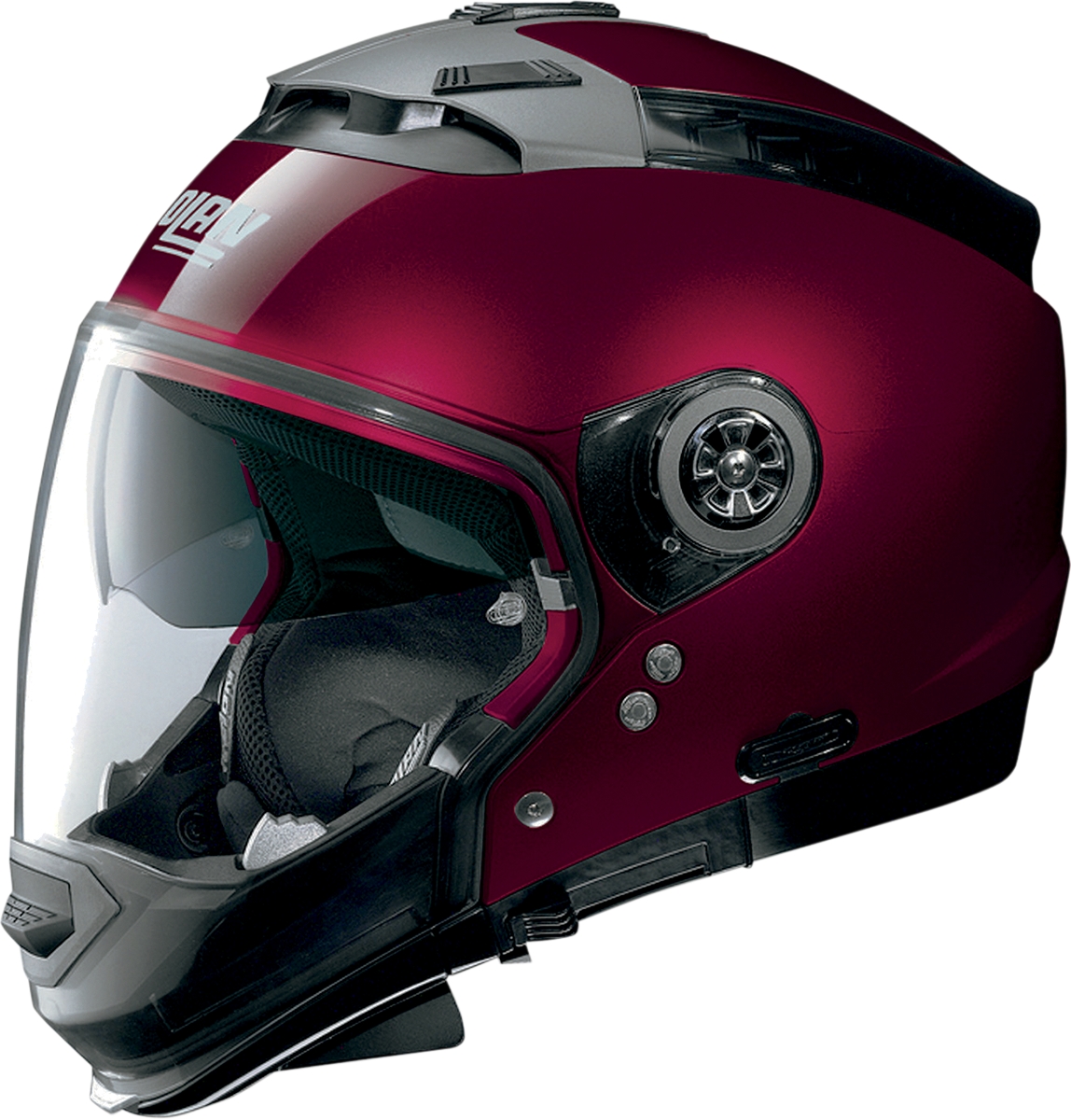 Nolan N44 Trilogy Solid Color Helmets Wine 3XL N44527033006X - Walmart.com