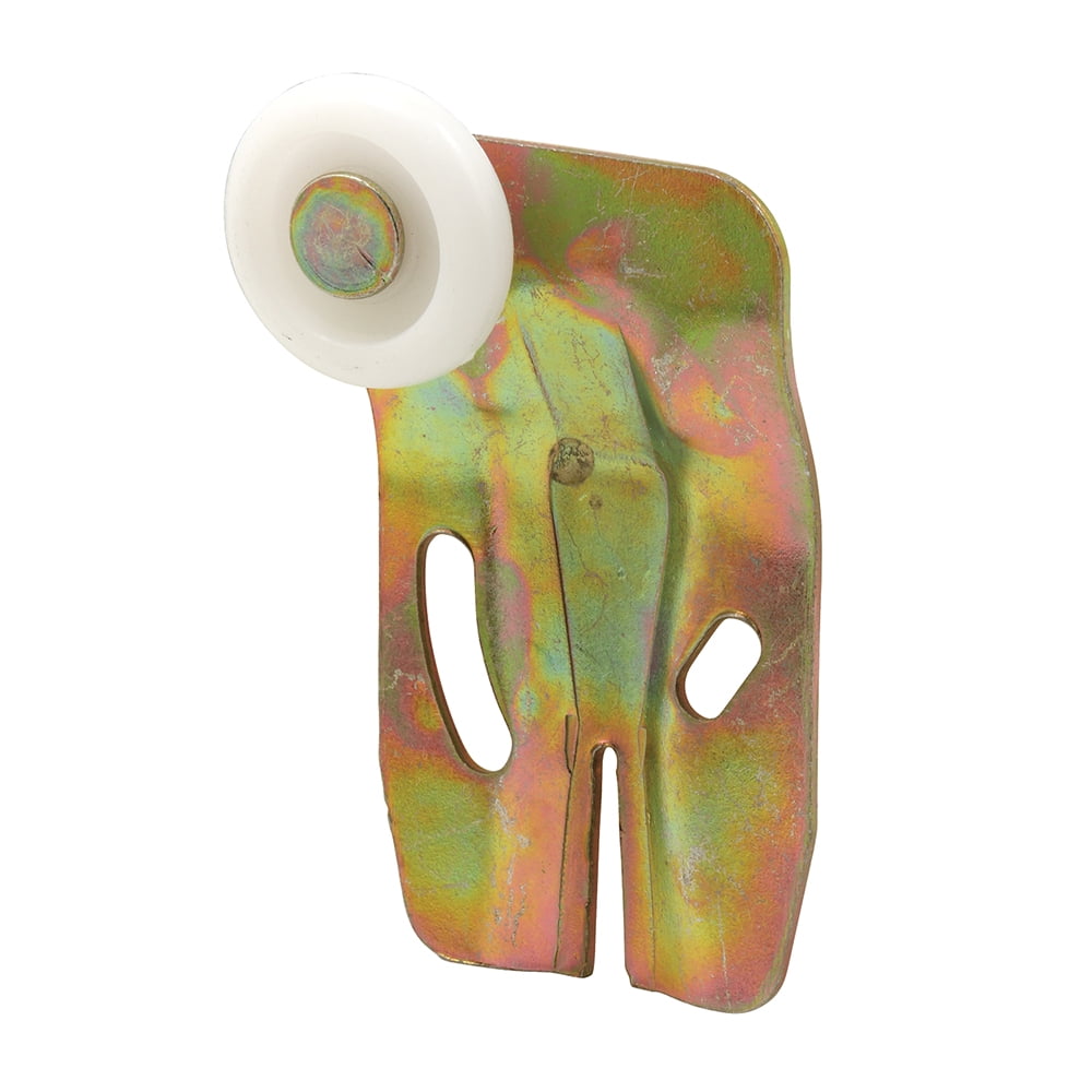 Wardrobe Door Roller Assembly, Front, 7/8 in. nylon roller (2-pack ...