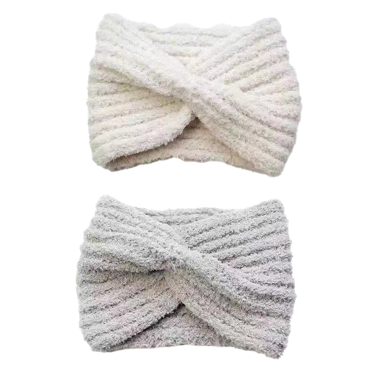 Click here for Leining 2 Pack Women Cold Weather Headbands Knit C... prices