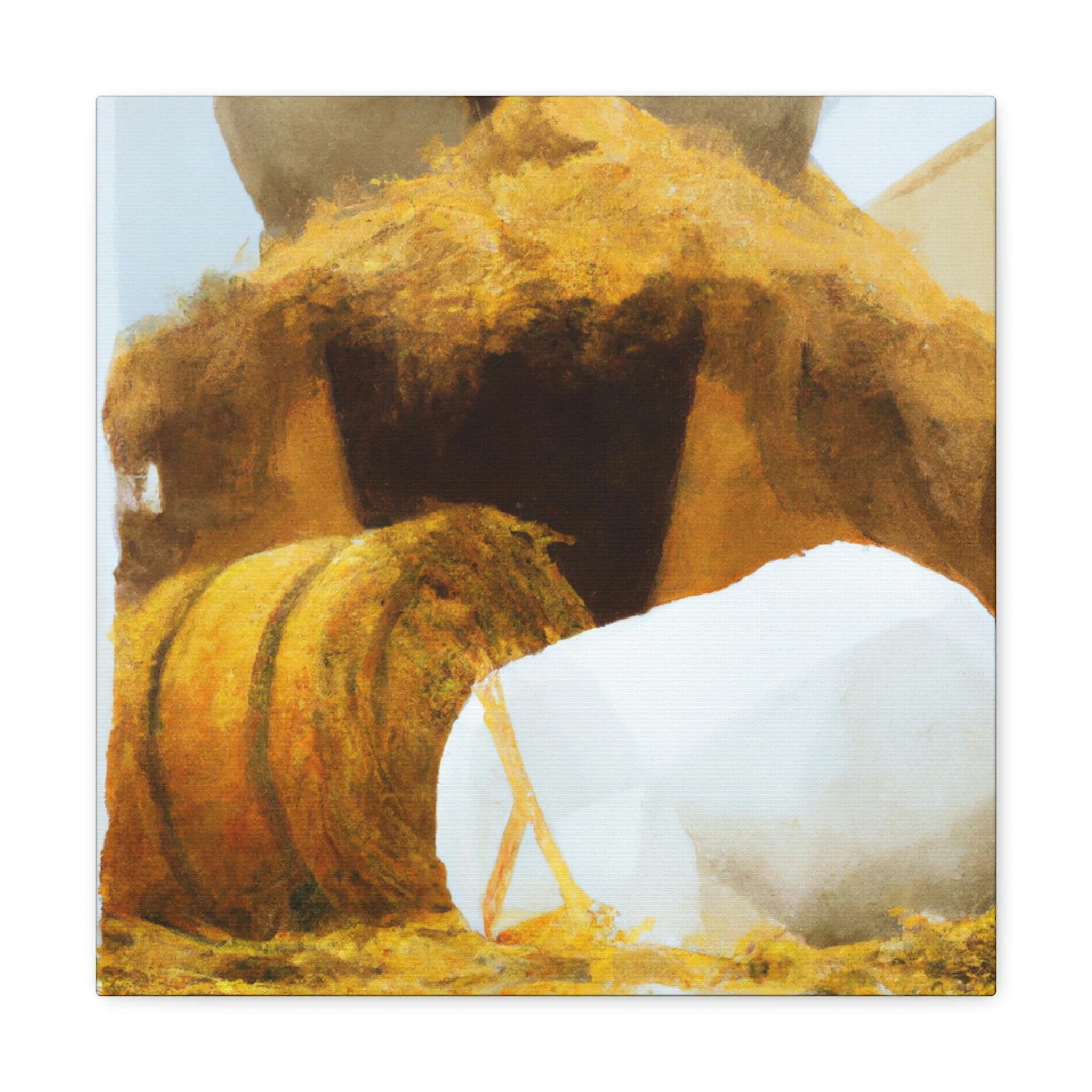 Harvest Hay Blessing Scene - Canvas - Walmart.com
