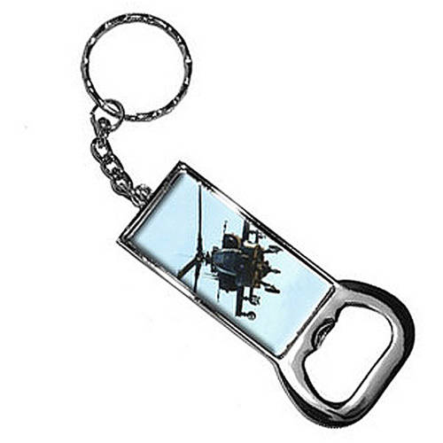 Helicopter Keychain Key Chain Ring Bottle Bottlecap Opener - Walmart.com