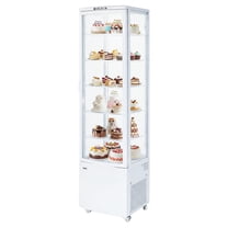 VEVOR Refrigerated Display Case, 3.5 Cu.Ft./100L, 2-Tier, Countertop ...