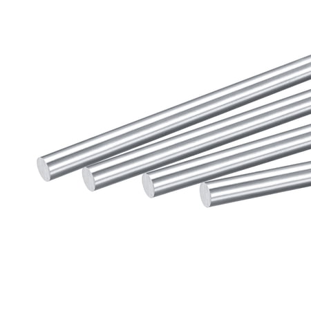 Uxcell 10mm Diameter 200mm Length Carbon Steel Rod Hard Shaft Solid ...