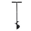 6" Fence Manual Hand Post Hole Auger, Hand Drill Post Hole Digger ...