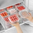 3/5/10PCS Frozen Meat Preservation Box Refrigerator Food Retain ...
